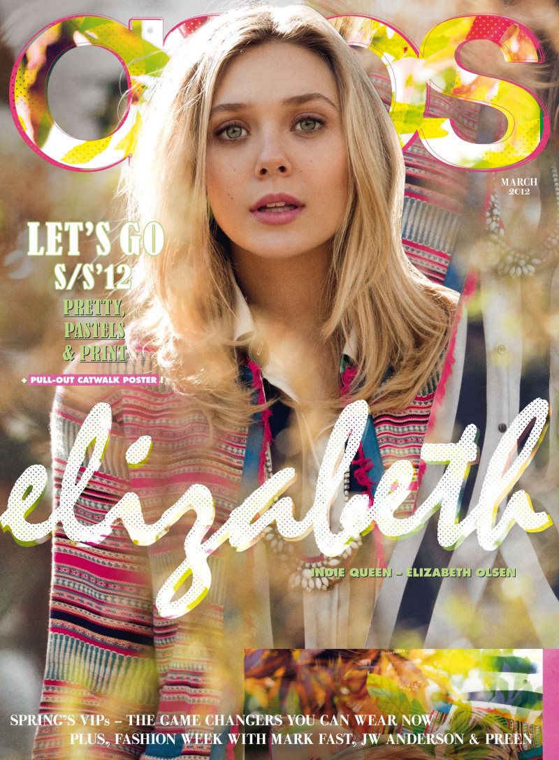 mode style: Elizabeth Olsen Covers ASOS Magazine February 2012